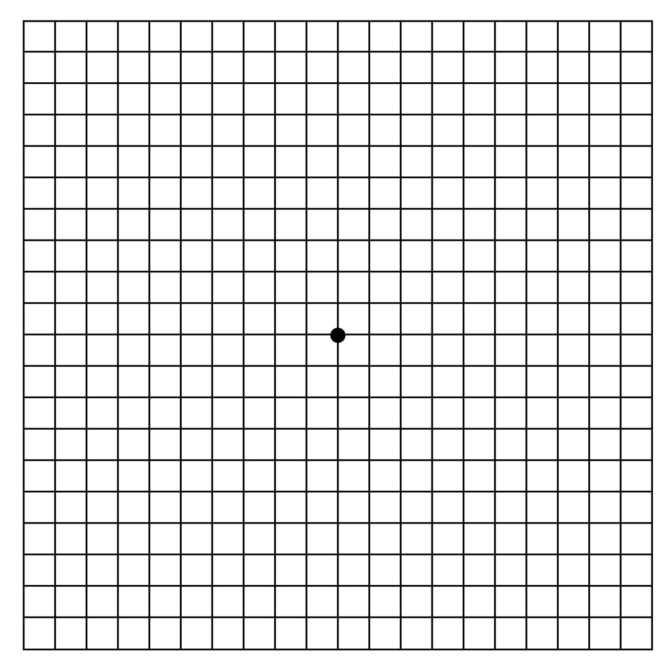 Amsler Grid Vision Test for AMD - LASIK Denver | Cataract Surgery